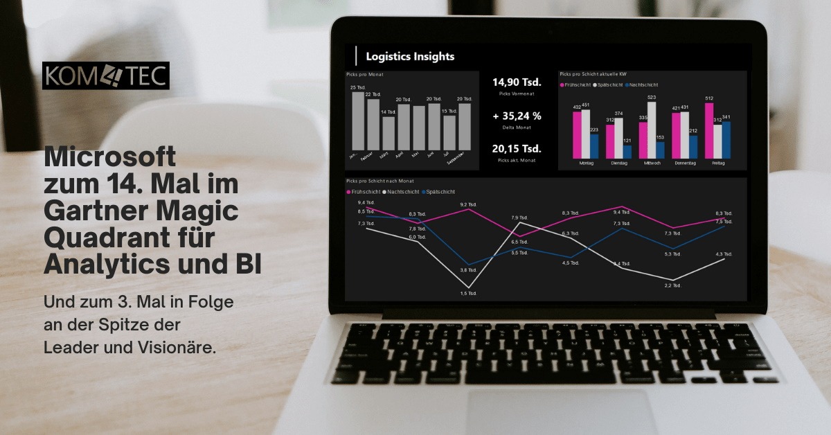 MICROSOFT POWER BI - AN DER SPITZE DES GARTNER MAGIC QUADRANT FÜR ...